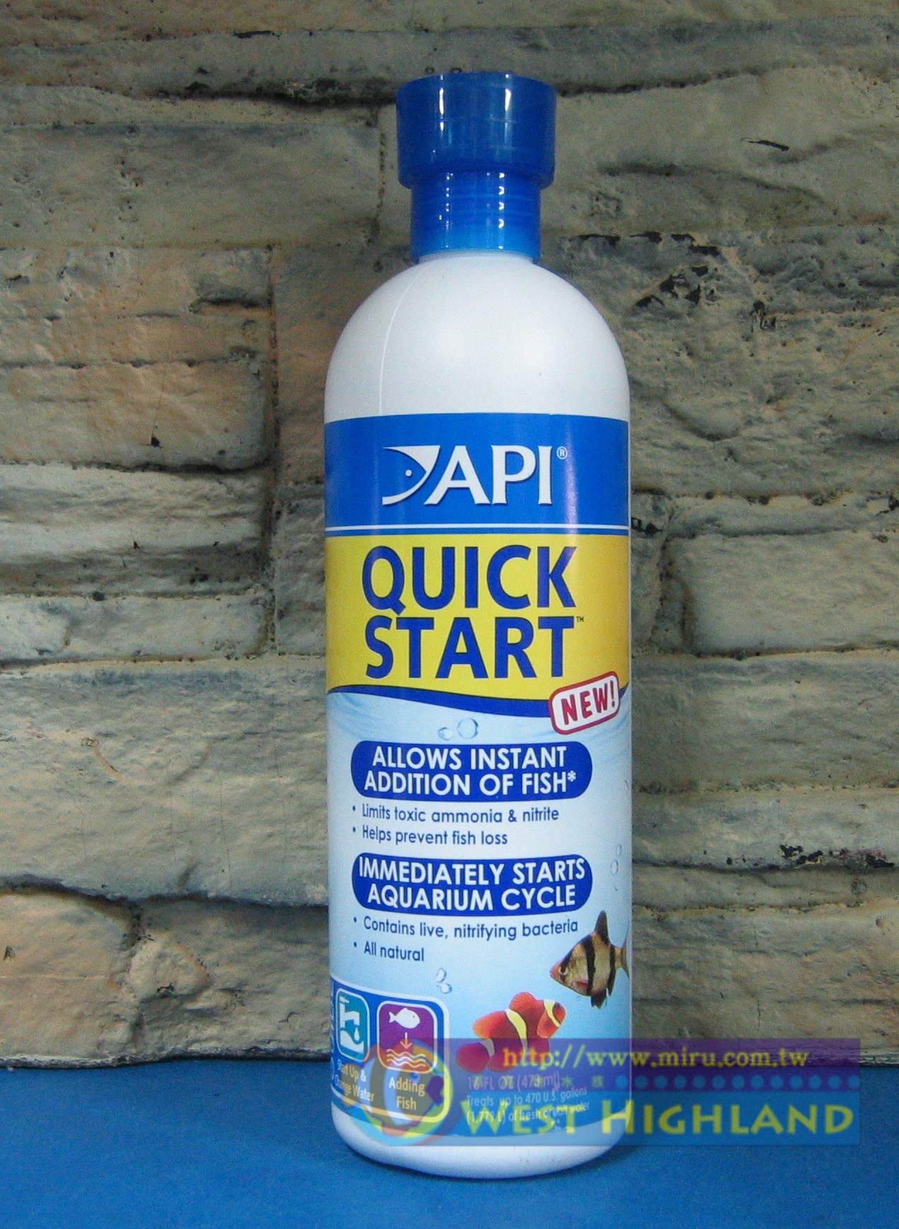 美國魚博士API 生態硝化系統快速啟動劑Quick Start 473ml_硝化菌_水質處理劑>_藥水,測試劑,水質處理,營養添加劑_西高地水族,博偉水族寵物--水族用品批發專門店 ...